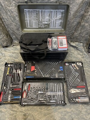 Military General Mechanic Tool Kit GMTK SK Socket Wrench Sets Crescent ...