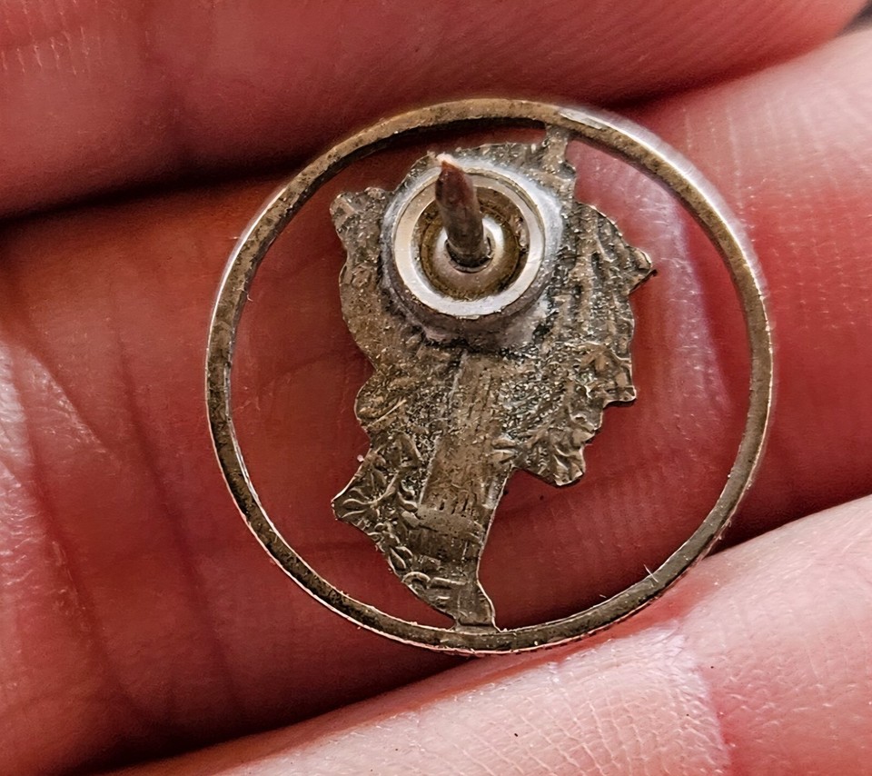 Cut-Out Coin Mercury Silver Dime P2 ** | eBay