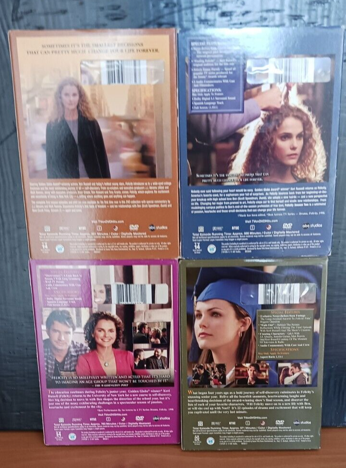 Felicity complete series 1-4 set DVD | eBay