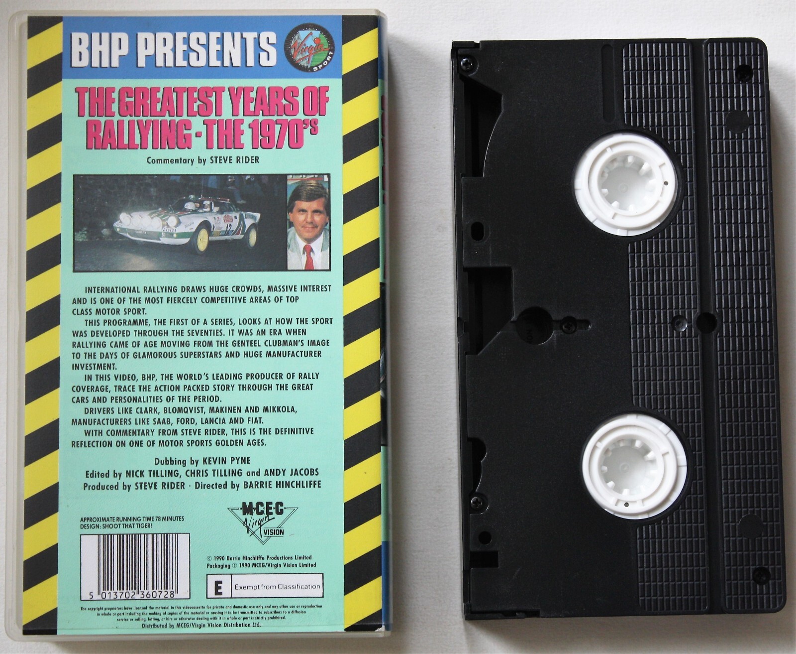 BHP Presents The Greatest years of rallying - The 1970's / VHS / PAL | eBay