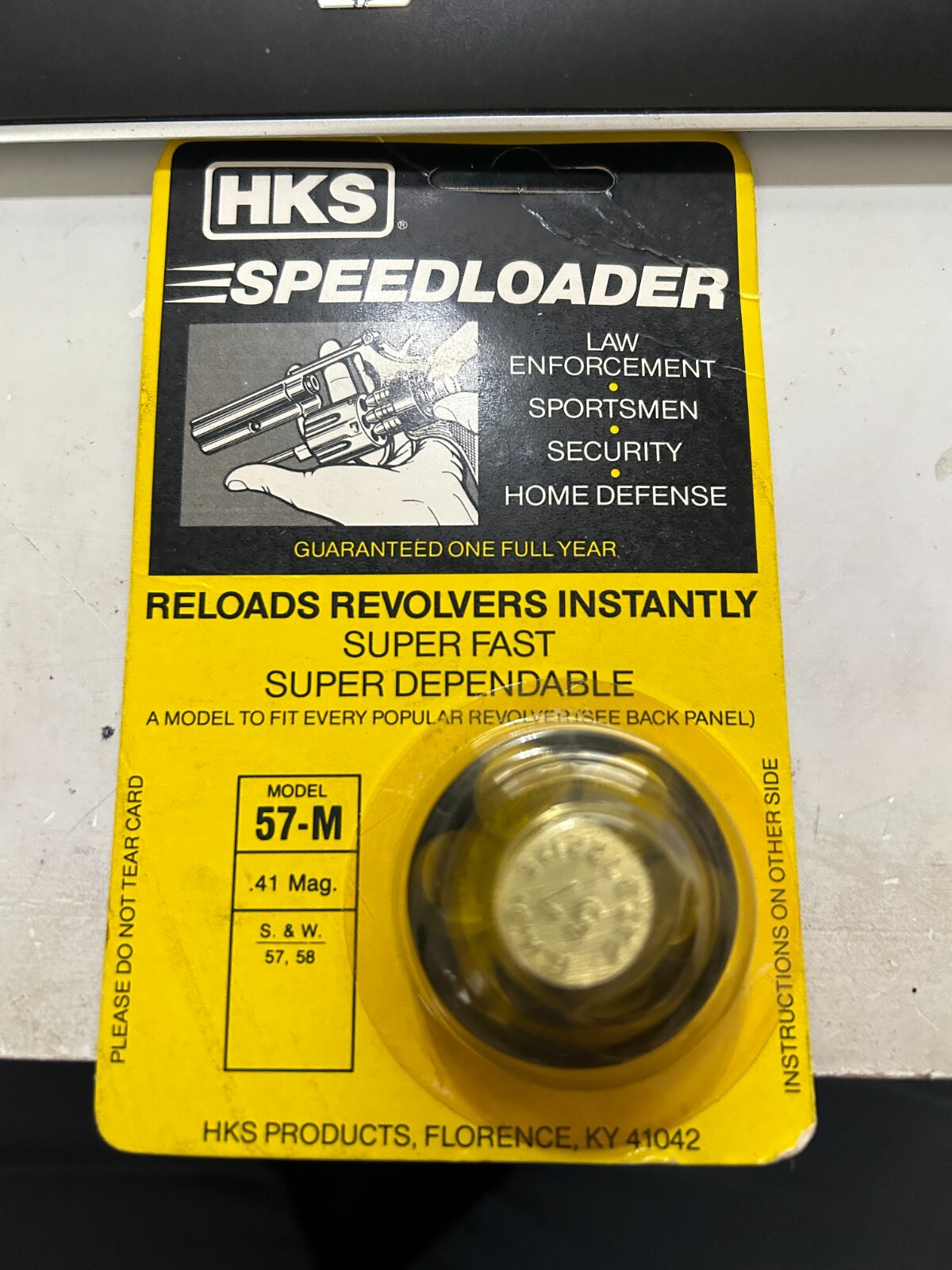 HKS 57m .41 Magnum 6 Round Speedloader for sale online | eBay