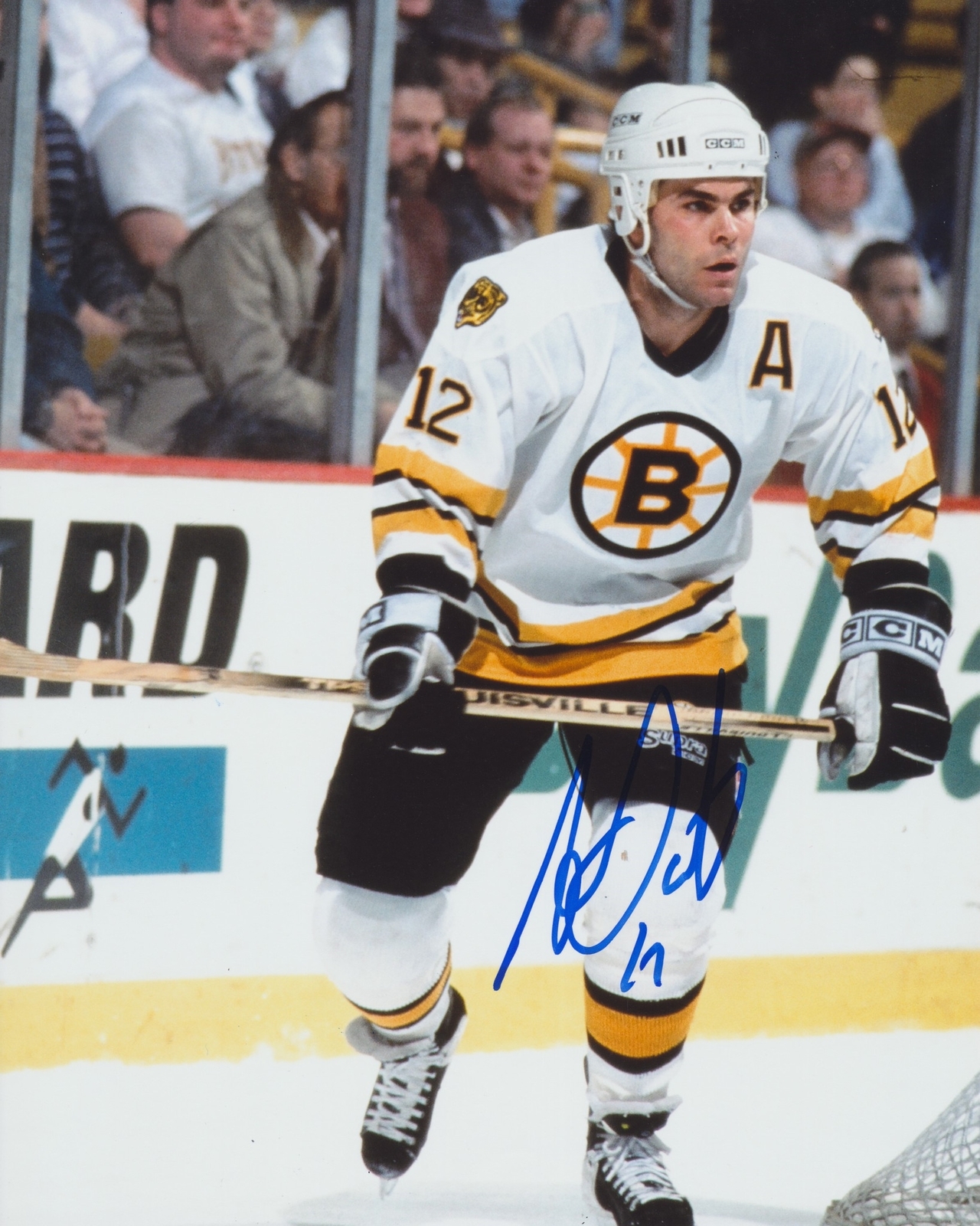 ADAM OATES SIGNED BOSTON BRUINS 8X10 PHOTO 2 | eBay