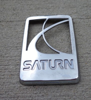 Saturn fender emblem badge decal logo Vue Ion LS SC L OEM Genuine ...