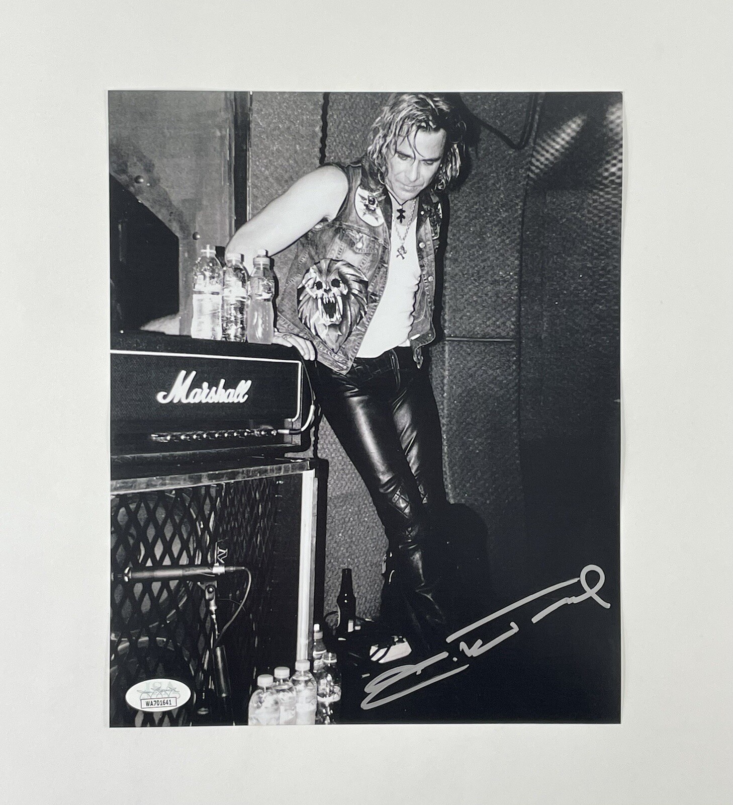 Mike Tramp of White Lion Autographed Hand Signed 8x10 Photo JSA ...