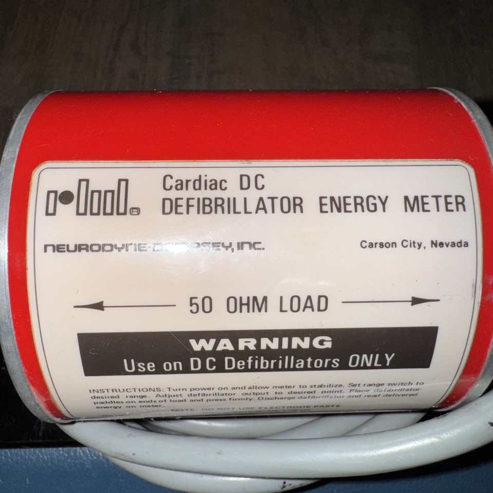 Neurodyne-Dempsey 429 Mod-1 Defib Energy Meter with 50ohm Load (P3) | eBay
