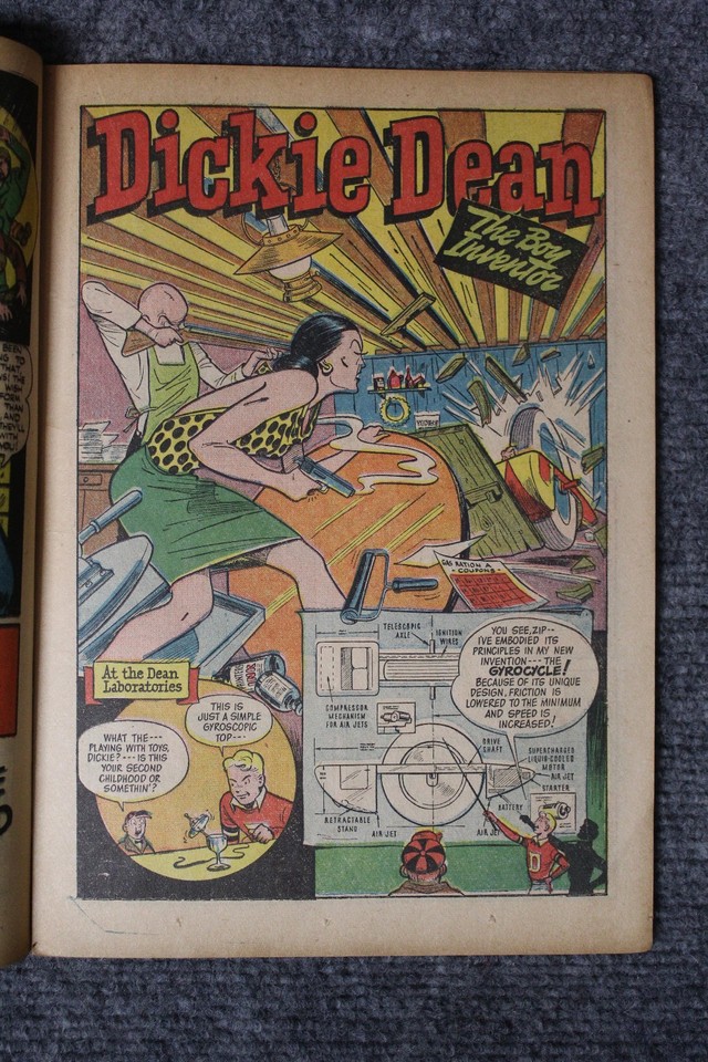 Daredevil Comics #32 Golden Age Lev Gleason Comic 1945 We combine ...