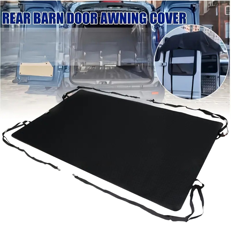 RV Rear Door Cover Waterproof Campervan Awning Windproof Truck Van Rear ...