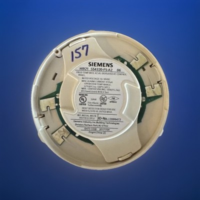 SIEMENS HI921 INTELLIGENT TWO-WIRE ADDRESSABLE HEAT DETECTOR | eBay
