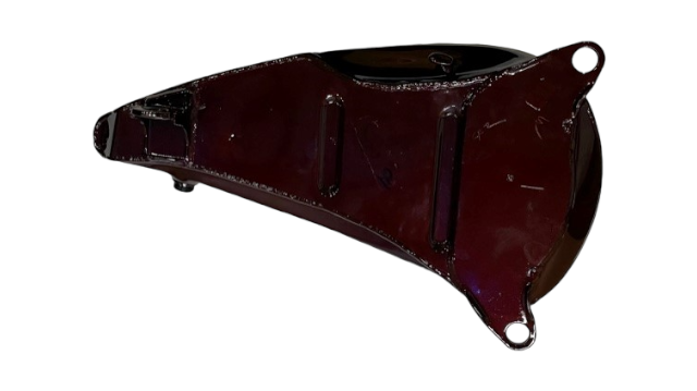 HARLEY-DAVIDSON Fuel Tank, Half, Maroon an HALF-TANK-12 NEW OEM HALF ...