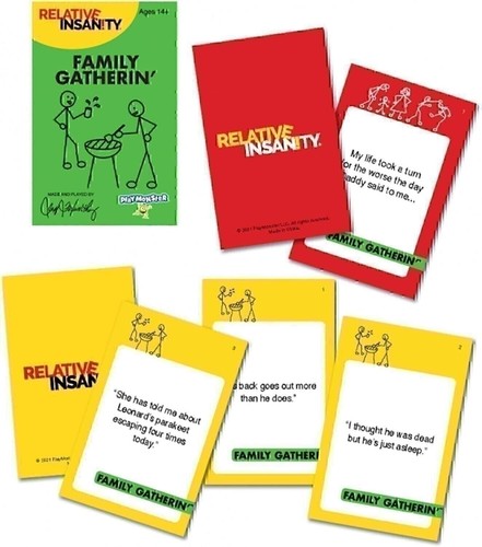 Relative Insanity - Family Gatherin' -- Laugh-Out-Loud Party Game All ...