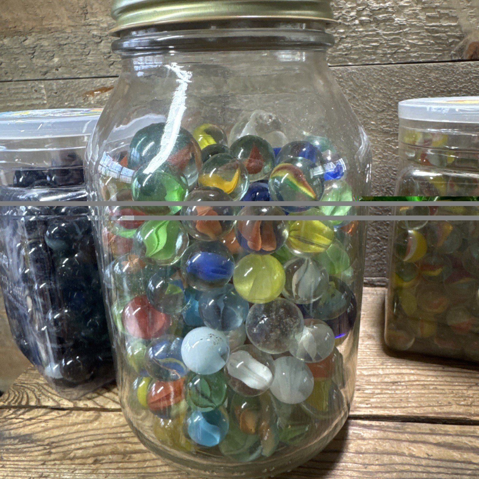 Lot Of Miscellaneous Marbles Different Sizes | eBay