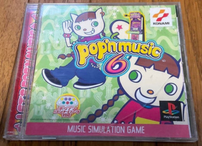PS1 PS PlayStation 1 Pop'n Music Japanese Games With Box Tested Genuine ...