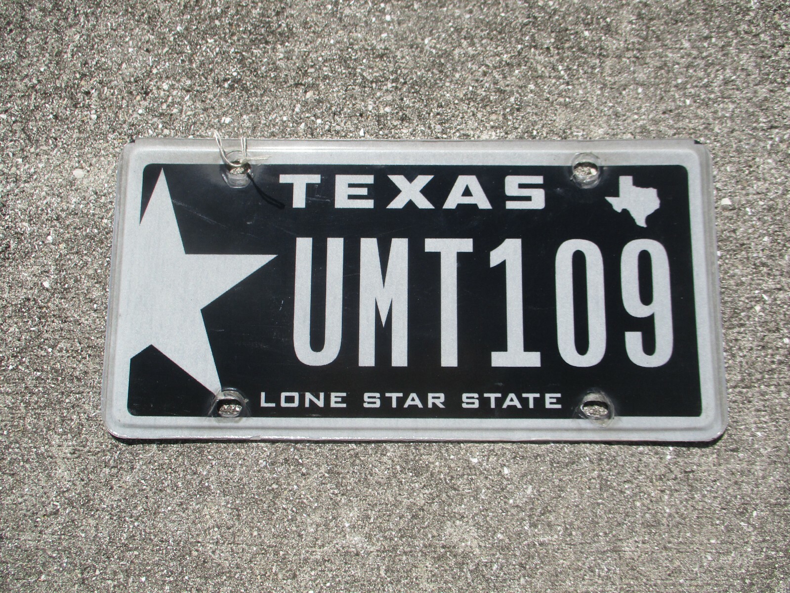 Texas Lone Star State license plate # UMT 109 | eBay