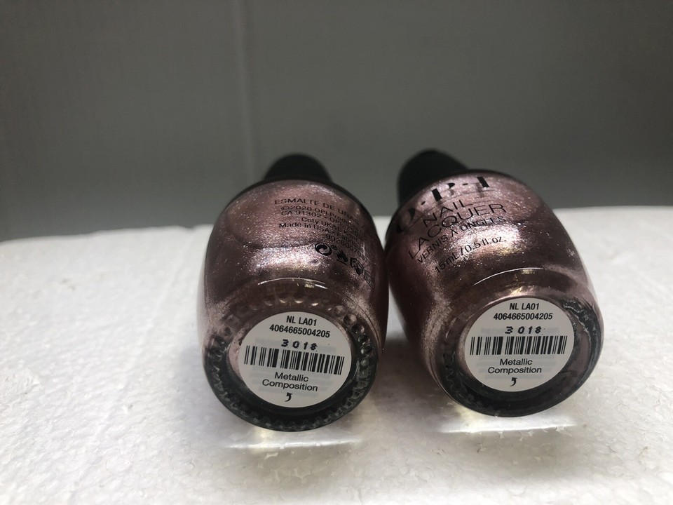 2 X OPI METALLIC COMPOSITION (NL LA01) | eBay