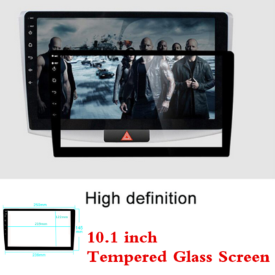 10.1 Inch HD Navigation Screen Protector Film Tempered Glass For Car ...