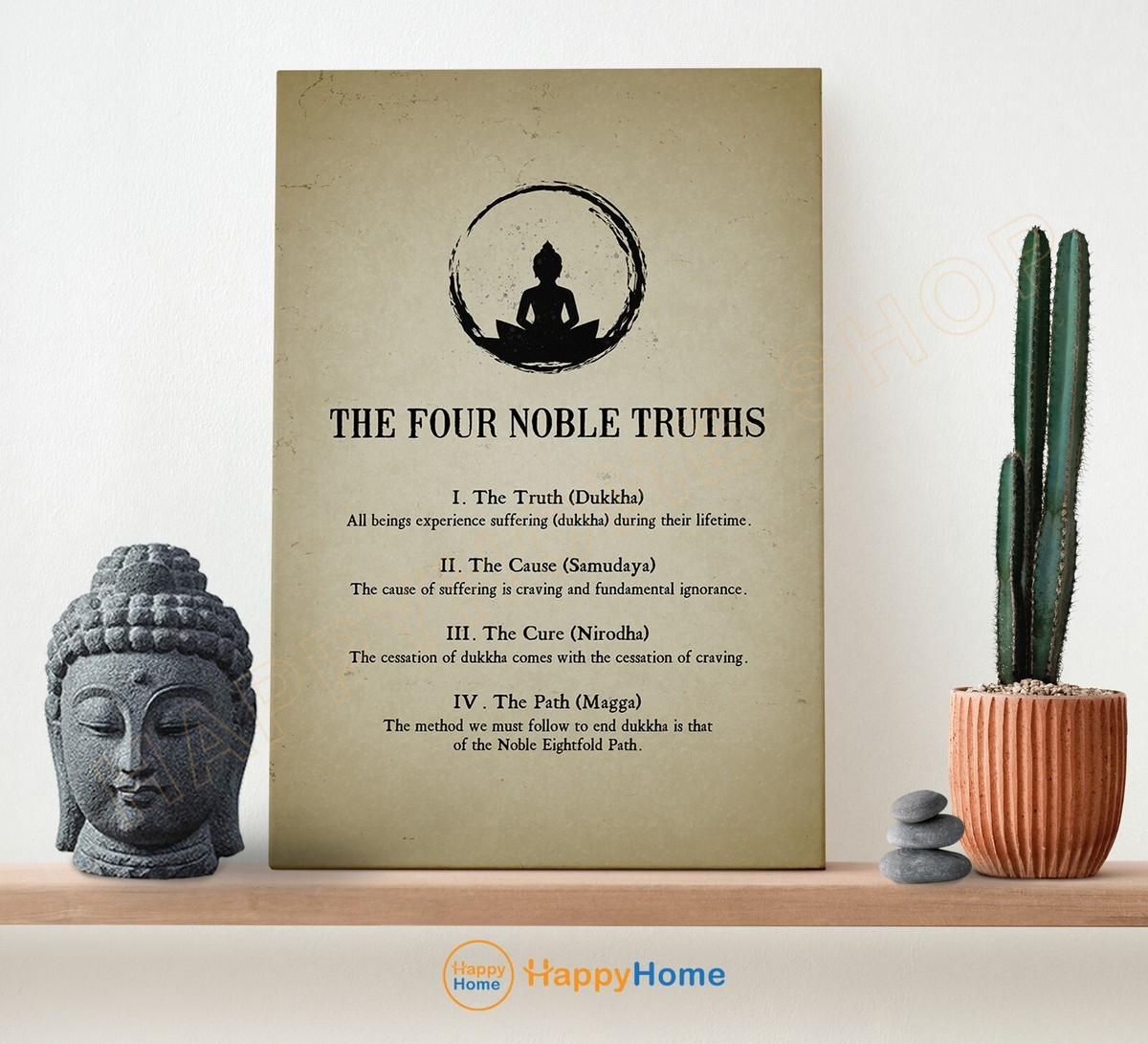 Noble Truth Quotes The Four Noble Truths Print A Digital