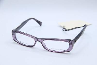 NEW GIORGIO ARMANI GA 647 NPB CLEAR PURPLE AUTHENTIC FRAMES EYEGLASSES ...