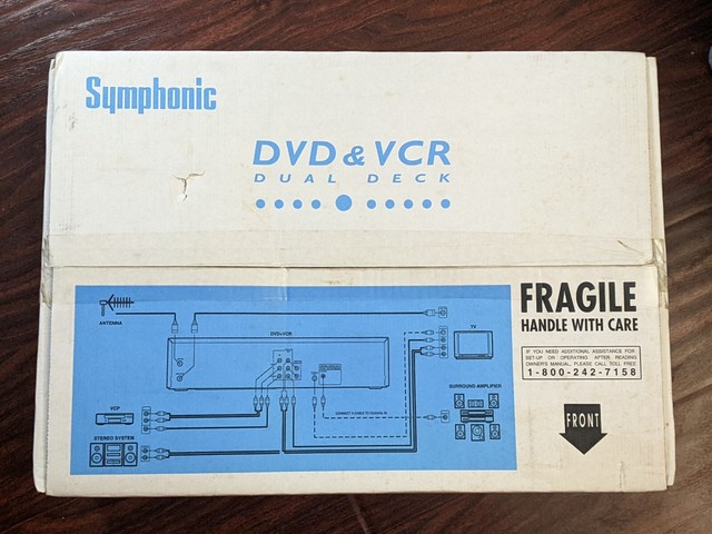 Symphonic WF802 DVD Recorder for sale online | eBay