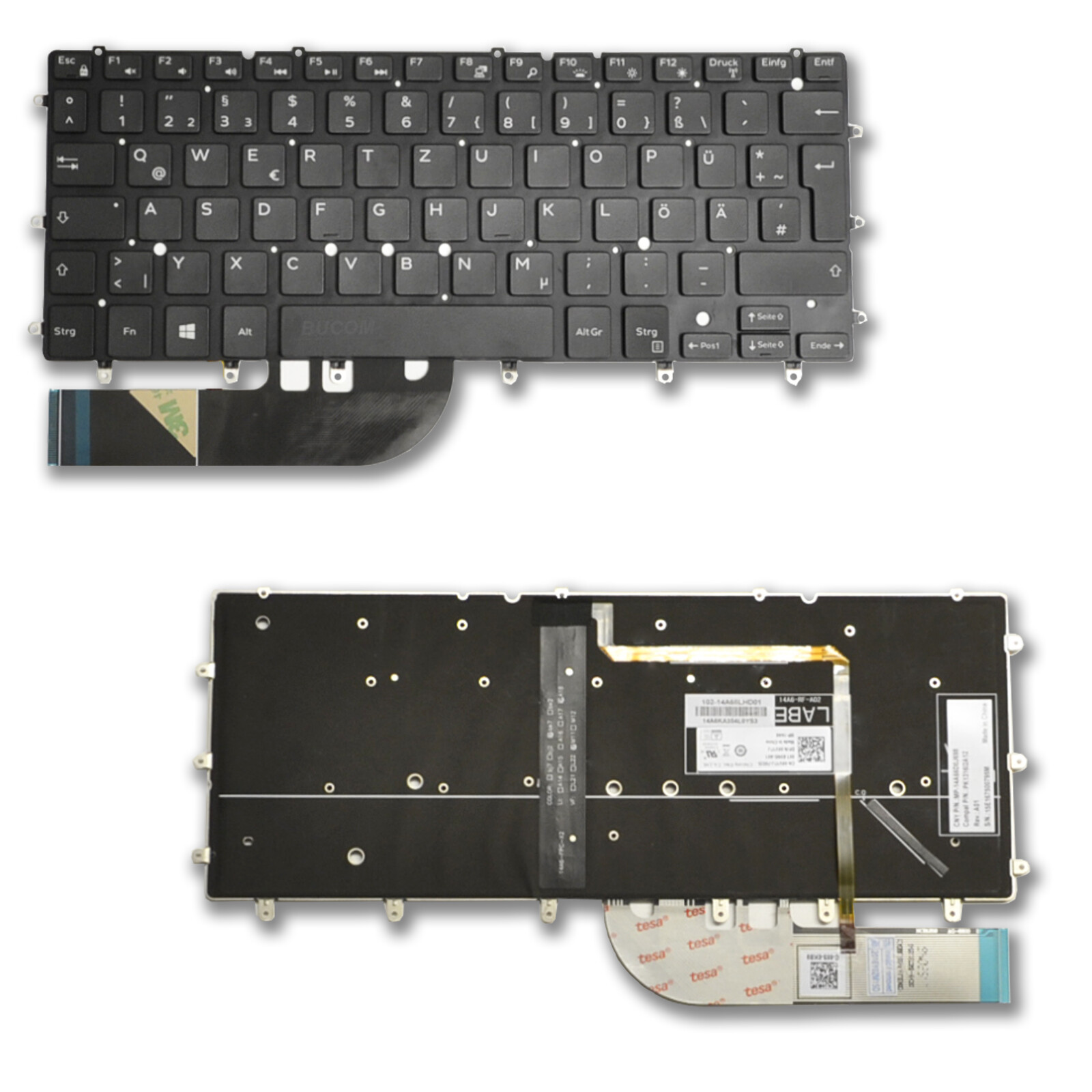 Keyboard for Dell XPS 13 9343 9350 9360 Inspiron 7347 7348 with Backlit ...