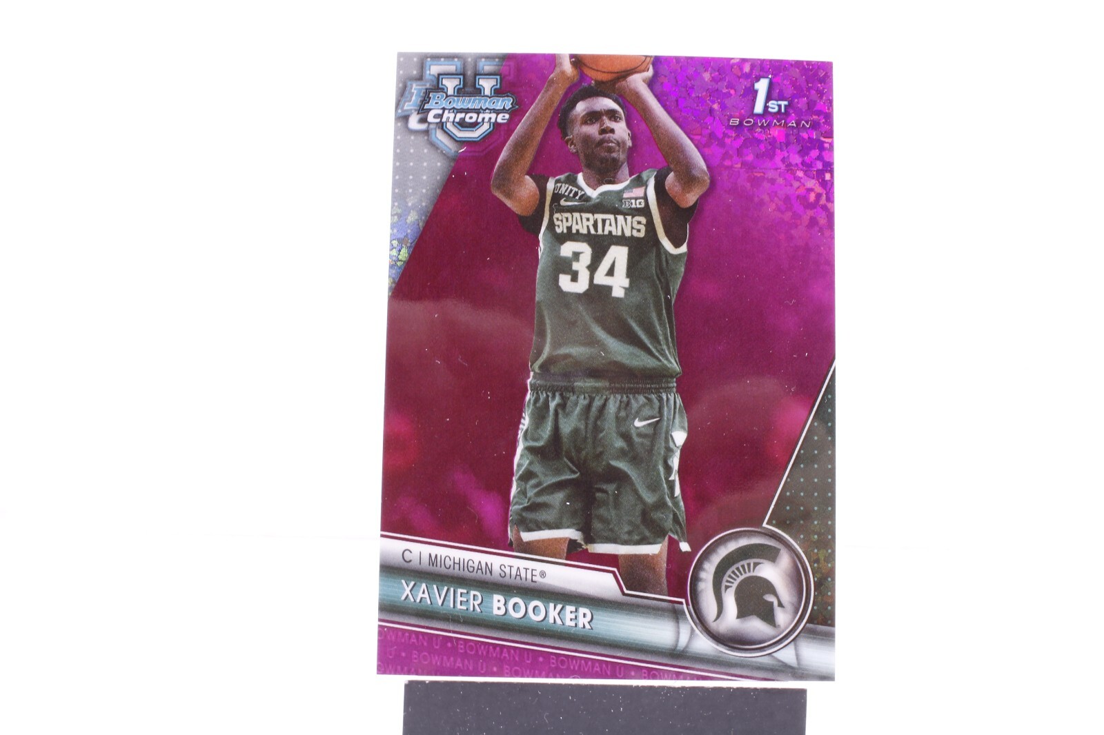 2023-24 BOWMAN CHROME U XAVIER BOOKER PINK MINI DIAMOND 100/150 # 57 | eBay