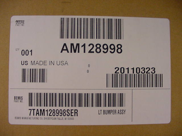 JOHN DEERE Genuine OEM Bumper for LT & LTR series Lawn Tractors ...
