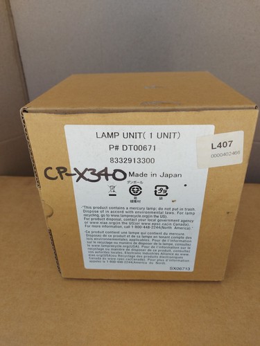 HITACHI CP-X340 Projector Lamp DT00671 | eBay