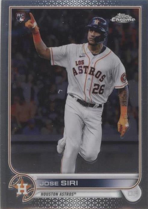 2022 Topps Chrome - Jose Siri #204 (RC) online kaufen | eBay.de