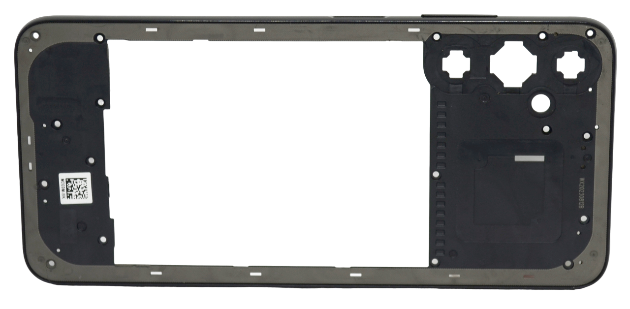 OEM SAMSUNG GALAXY A05s SM-A057M BLACK MID FRAME HOUSING BEZEL VOLUME ...