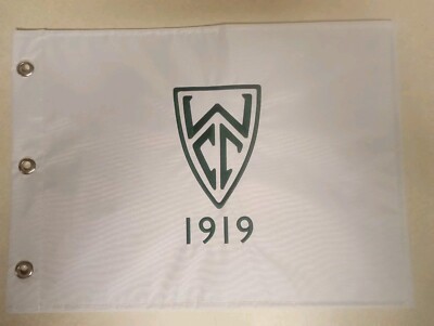 Wilshire Country Club pin flag Los Angeles Open Norman Macbeth 1919 ...