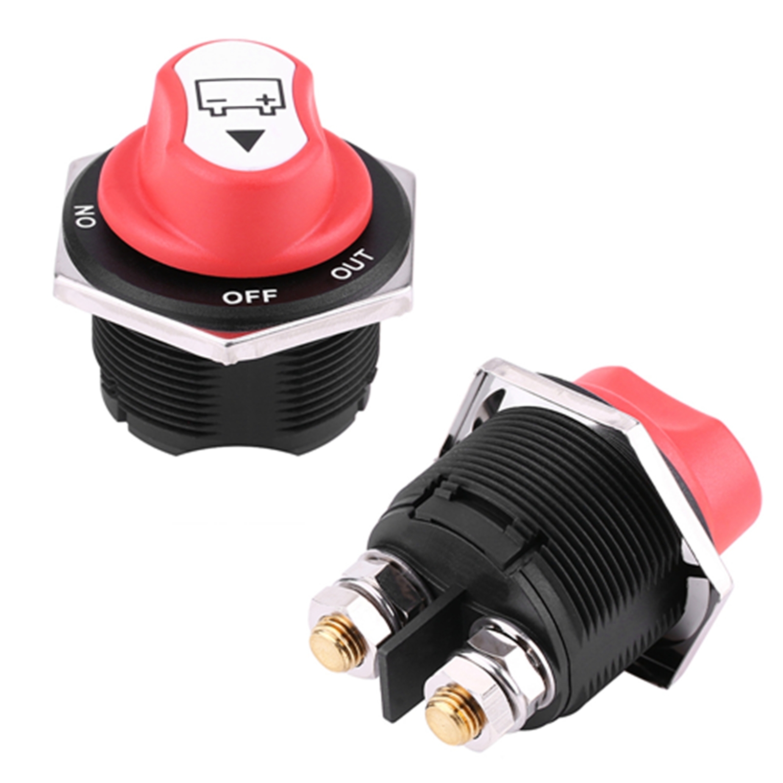 Max 32V DC 200A CONT 300A INT On/Off Car Battery Isolator Switch For ...