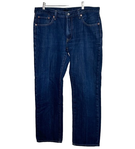 Uniqlo Men’s Dark Blue Jeans Size 36x32 Cotton | eBay