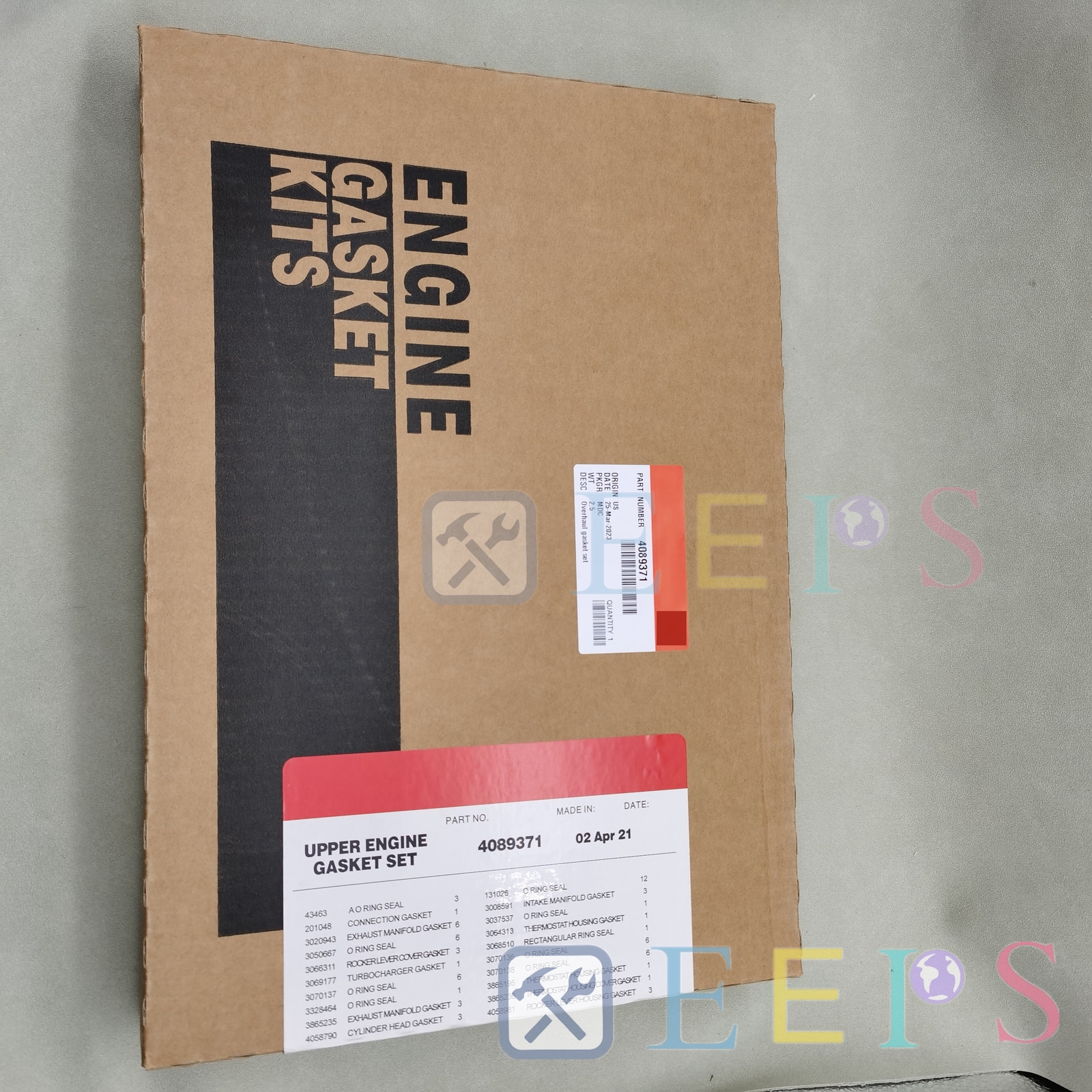 NEW GENUINE OEM FOR Cummins N14 Upper Gasket Set 4089371 US STOCK | eBay