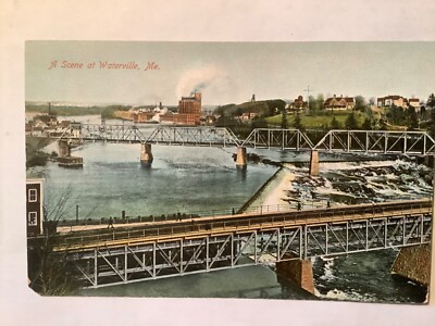 A Scene at WATERVILLE, MAINE Postcard | eBay