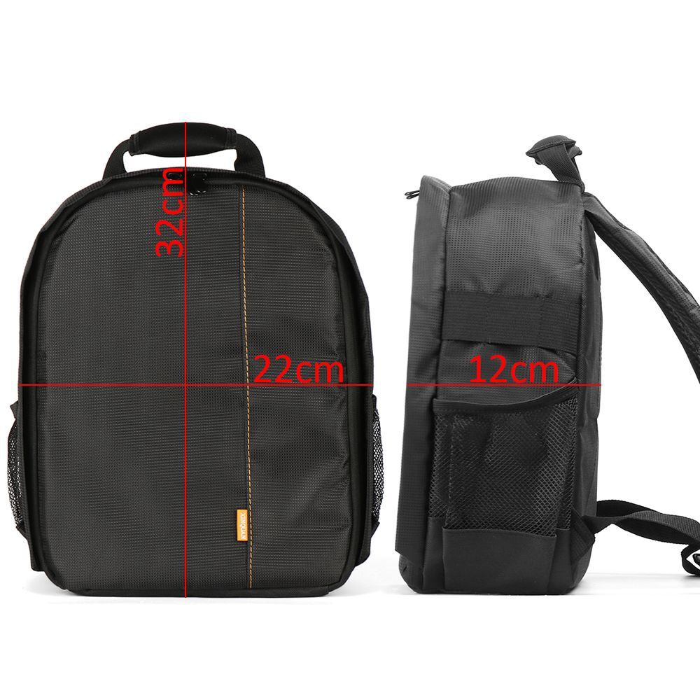 Anti-knock Polyester Canon Backpack SLR Camera Bag Travel Rucksack DSLR ...