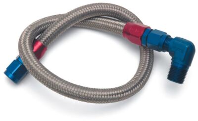 Edelbrock 3/8 NPT to 6AN Braided Fuel Line Kit Pump to Carb | eBay