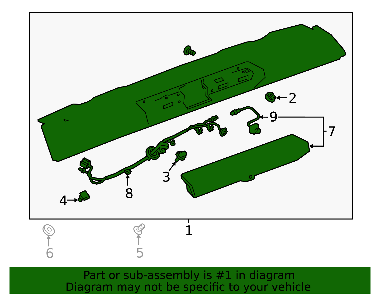 Genuine GM Spoiler Assembly 84515395 for sale online | eBay