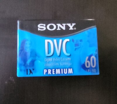 Sony Digital Video Cassette Premium MiniDV MiniDVC Tape SP 60 LP 90 NEW ...