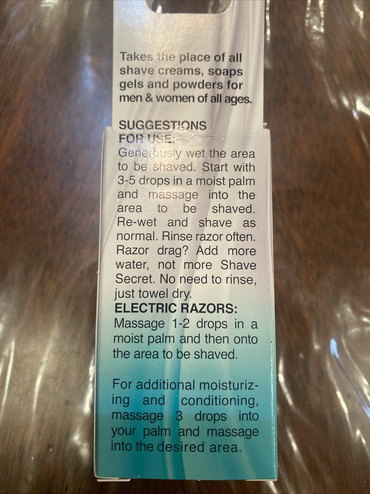 Shave Secret Shaving Oil 100% Natural Made In USA 18.75ml | eBay