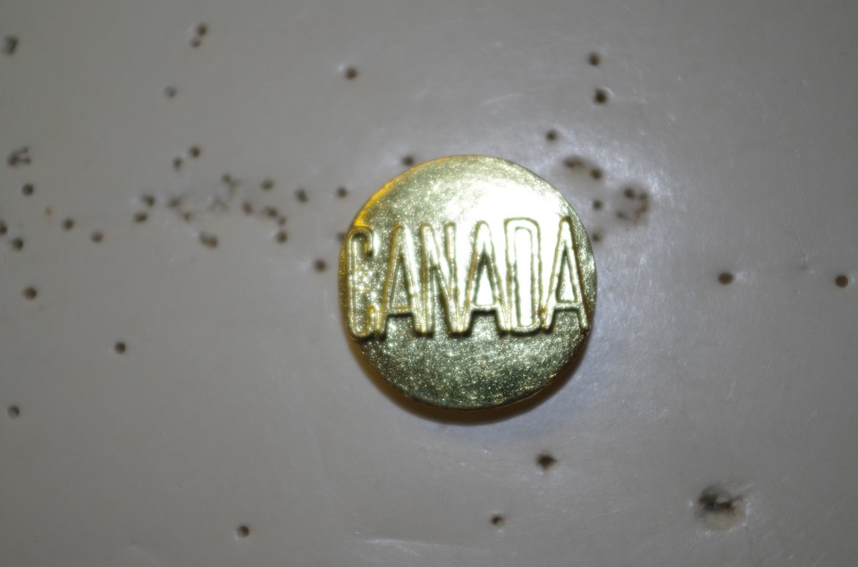 0247 WW2 USA Canada FSSF First Special Service Force Collar Discs EM ...