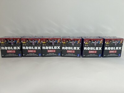 6x ROBLOX Action Series 11 Purple Mystery Figure Blind Box Sealed! | eBay