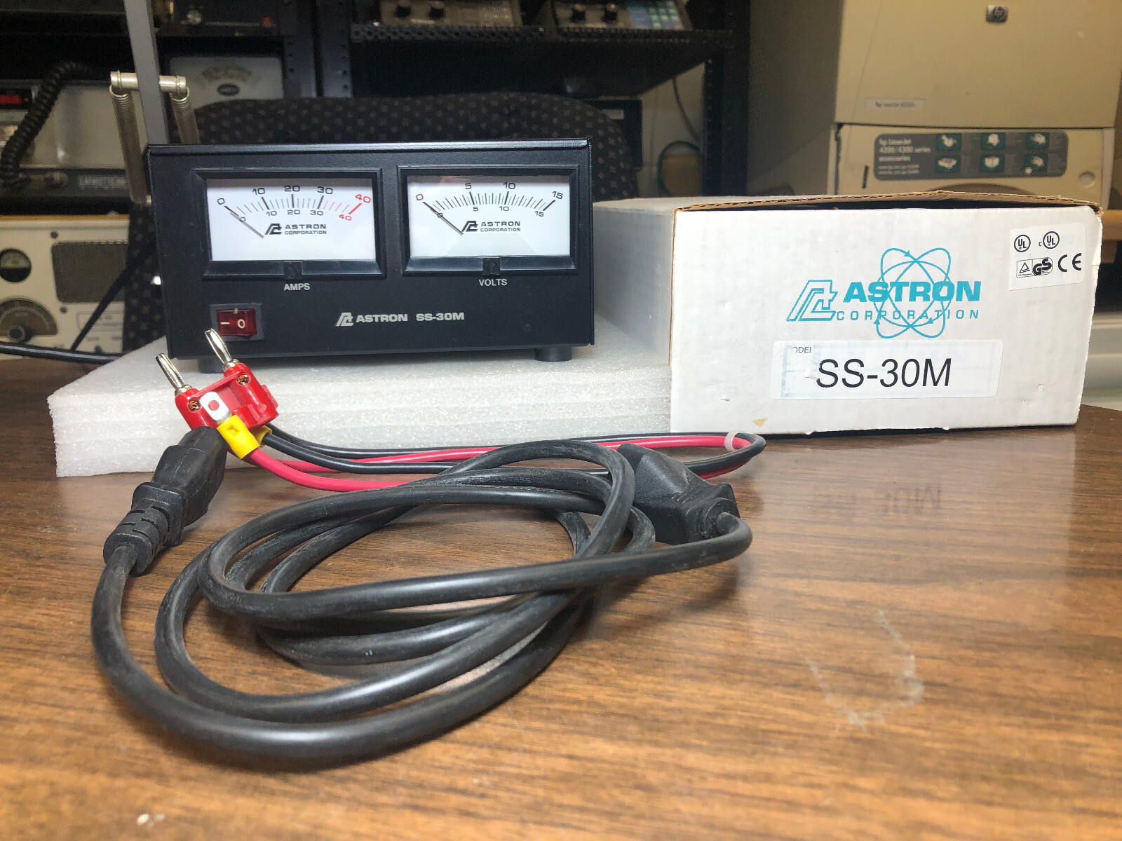 Astron SS-30M 13.8VDC 25 AMP SWITCHING POWER SUPPLY | eBay