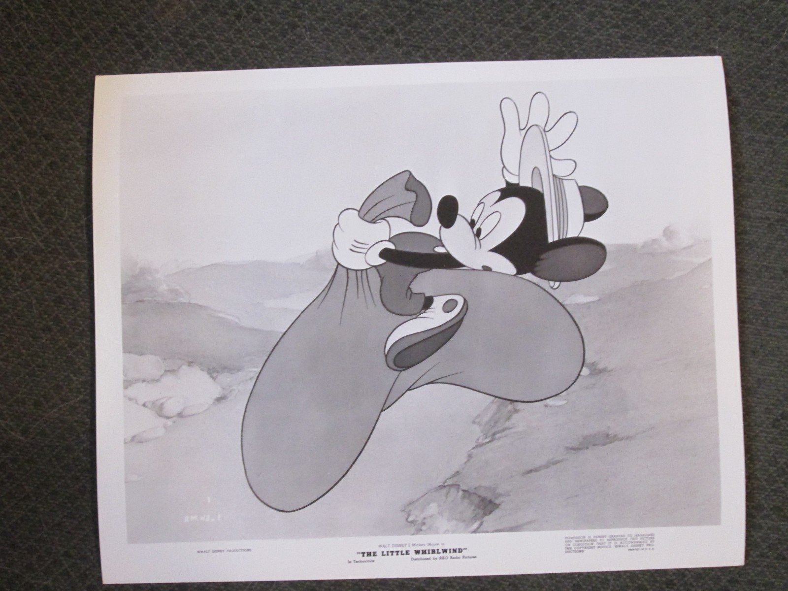 The Little Whirlwind - Original Animation Movie Photo -Mickey Mouse ...