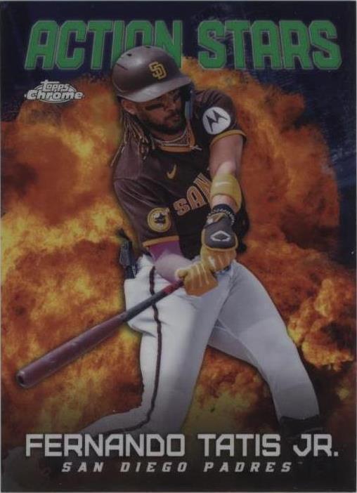 2023 Topps Chrome Update Series - Action Stars Fernando Tatís Jr. #ASC ...
