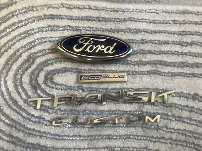 Genuine FORD REAR BADGES X4 Emblem Ecosport Transit Connect Custom ...