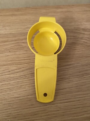 Vintage Tupperware Egg Separator #779-9 Bright Yellow Egg white ...