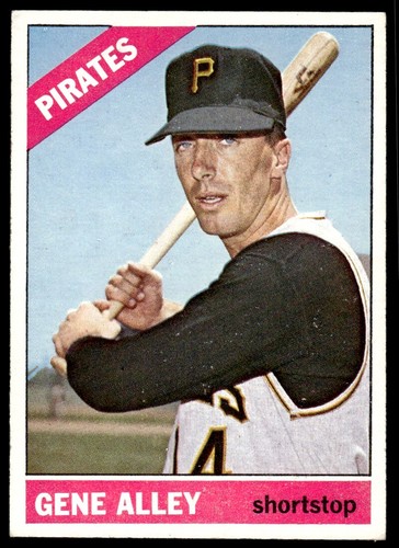 1966 Topps Gene Alley + Pittsburgh Pirates #336 | eBay