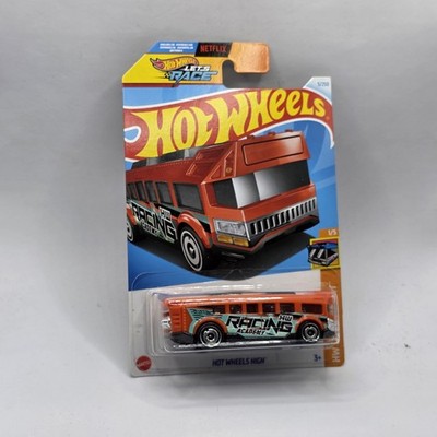 2024 Hot Wheels Orange HOT WHEELS HIGH TRANSIT BUS Factory Sealed Set ...
