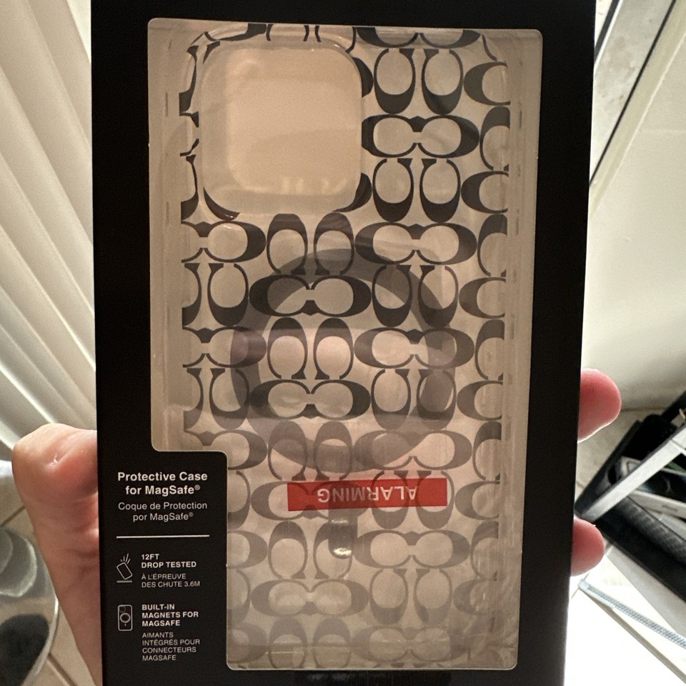 Coach Protective Case with Magsafe For iPhone 14 Pro MaX Coque de ...