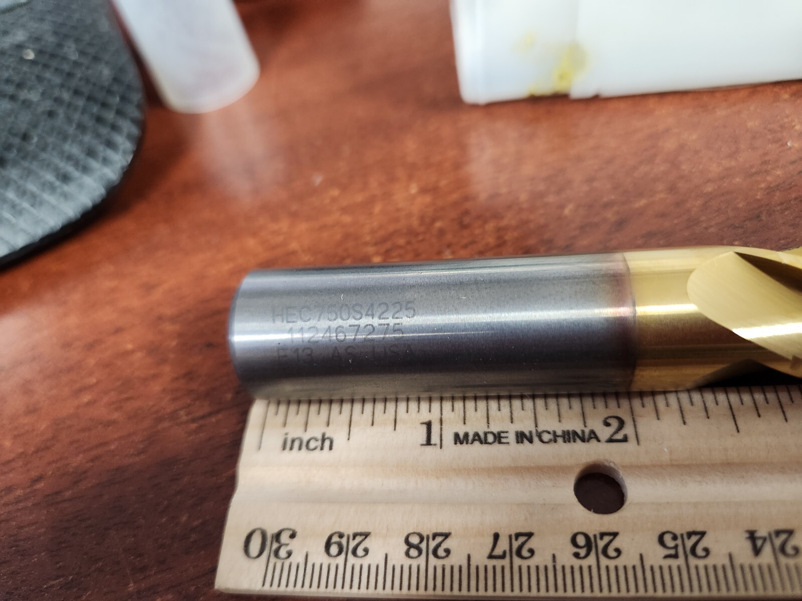 KENNAMETAL SOLID CARBIDE END MILLS HEC750S4225 - 5" 4 FLUTE KC610M | eBay