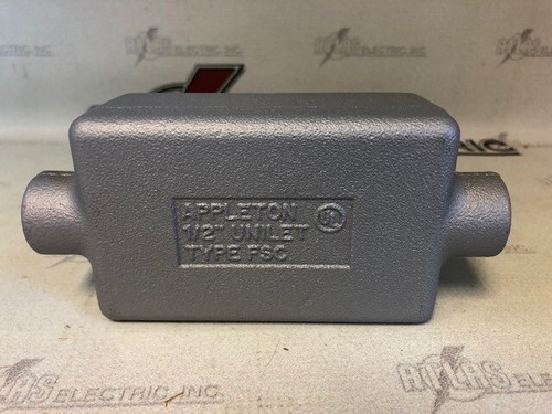 APPLETON FSC-1-50-A 1/2IN FSC ALUMINUM DEVICE BOX | eBay